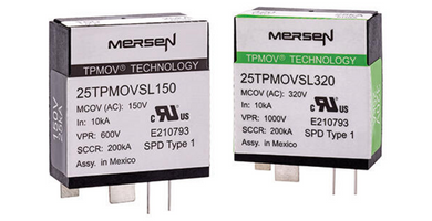 Mersen TPMOV de 25 kA (MOV con protección térmica) | Mexico